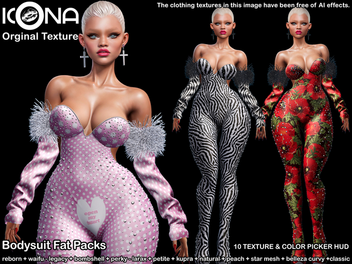 Second Life Marketplace - ICONA / BODYSUIT 2