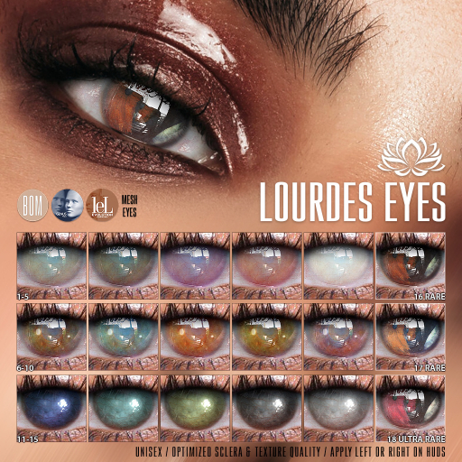 Second Life Marketplace - LOTUS. Lourdes Eyes 01 BOX