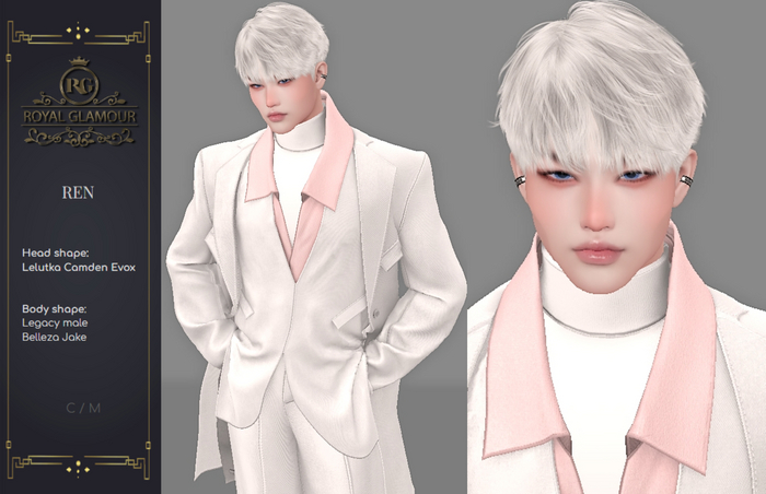 Second Life Marketplace - RG. 25 REN LEL CAMDEN EVOX + LEGACY MALE ...