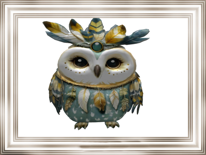 Second Life Marketplace - HB: Boho Owl Statue FULL PERM