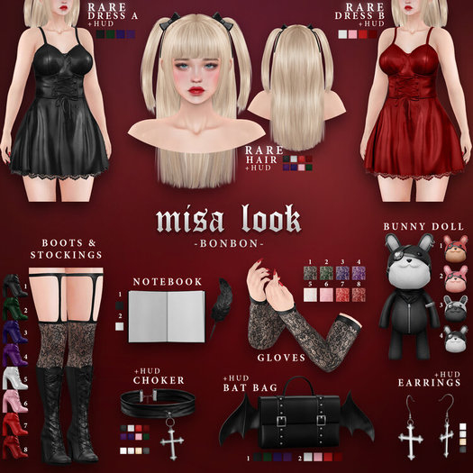 Second Life Marketplace - bonbon - misa look - bunny doll 2
