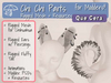 Second Life Marketplace - +QC+ Chi-Chi Parts - Ears and Tail for Chihuahua