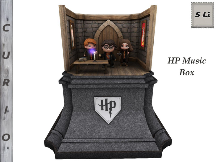 Second Life Marketplace - HP Hogwarts Music Box