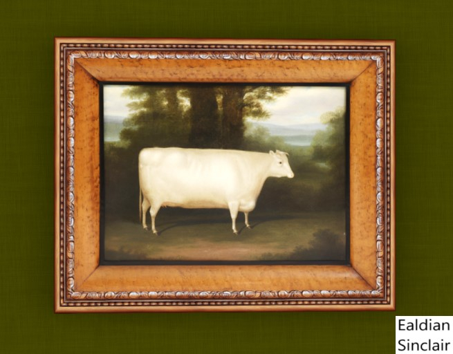 Second Life Marketplace - Portrait of a White Prize Cow