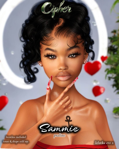 Second Life Marketplace - Cipher - Sammie Skin Praline EvoX