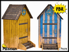 Second Life Marketplace - Meshuga PBR Summer Fun - Beach Cabin FULL ...