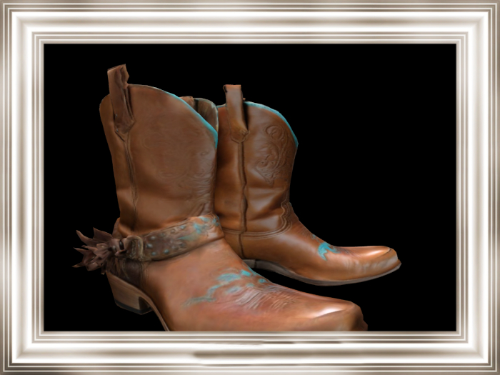 Second Life Marketplace - HB: Cowboy Boots prop FULL PERM
