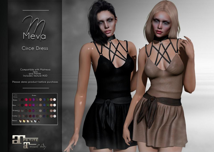 Second Life Marketplace - Meva Circe Dress Box [Wear Me]