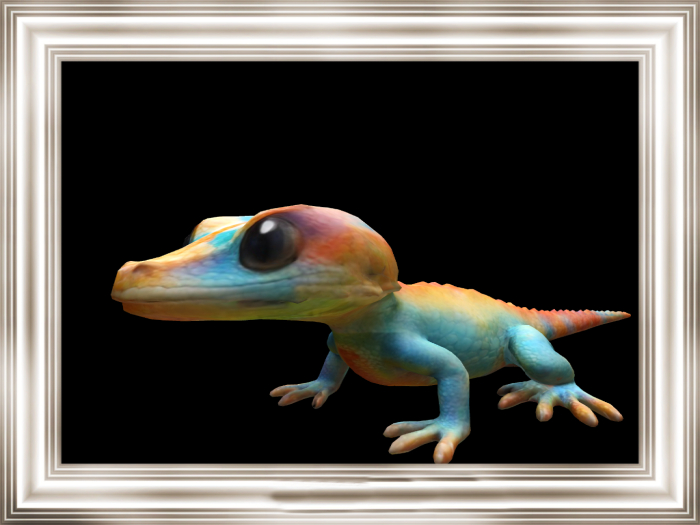 Second Life Marketplace - HB: Rainbow Lizard FULL PERM