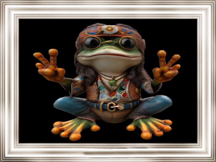 Second Life Marketplace - HB: Hippie Frog FULL PERM