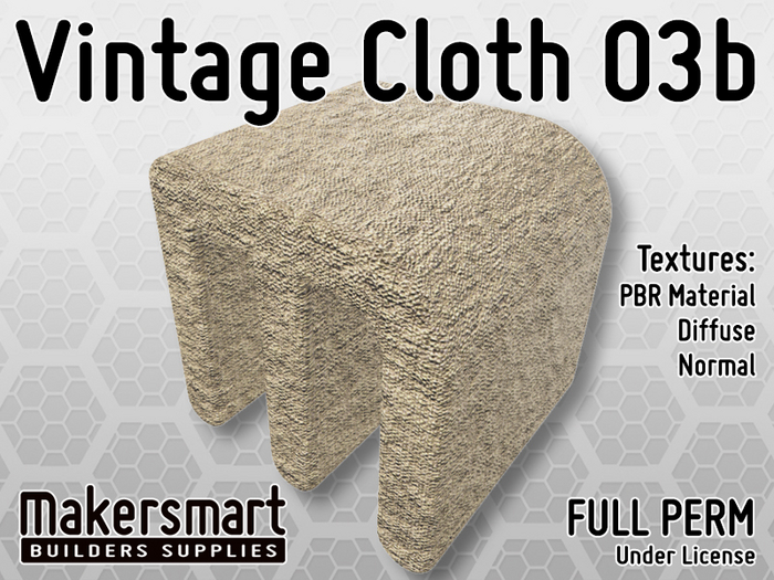 Second Life Marketplace - PBR Fabric Vintage Cloth 03b