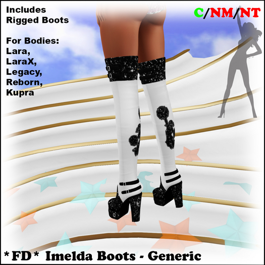 Second Life Marketplace - *FD* Imelda Boots [Boxed] Generic