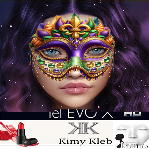 Second Life Marketplace - Mardi Gras Mask Bom Layer 2 EVOX