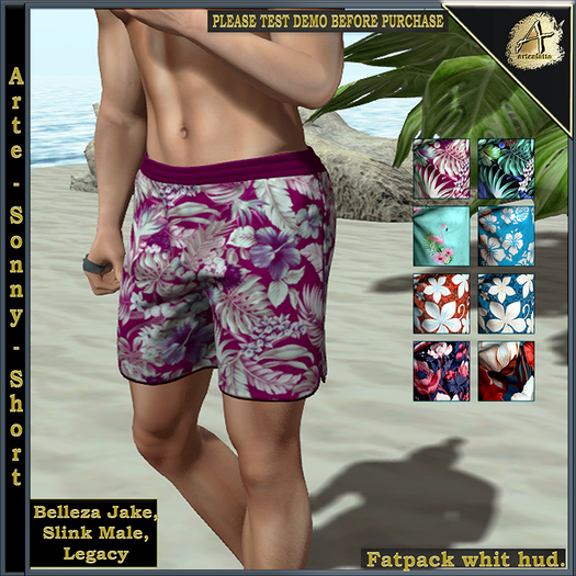 Second Life Marketplace - Arte - Sonny - Short