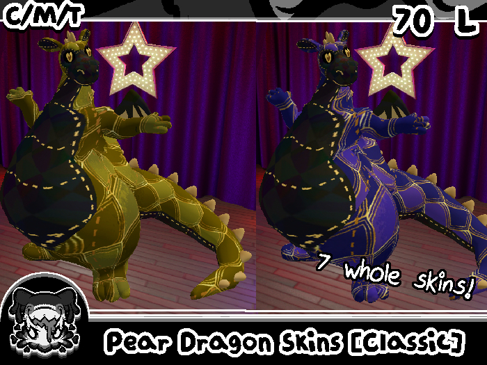Second Life Marketplace - [SKIN_SYN] Pear Dragon Skins [Classic]