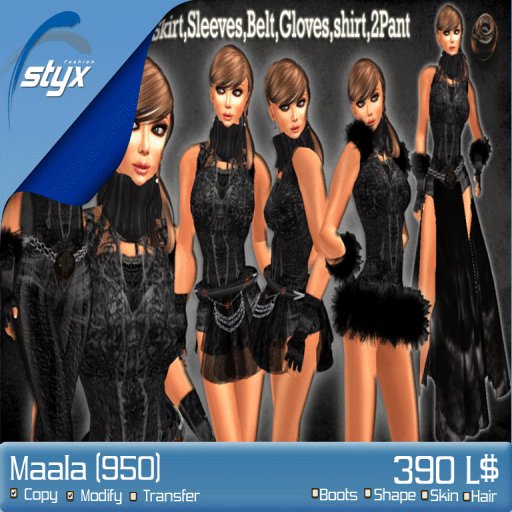 Second Life Marketplace - BUD-950-Clothes-O-Maala