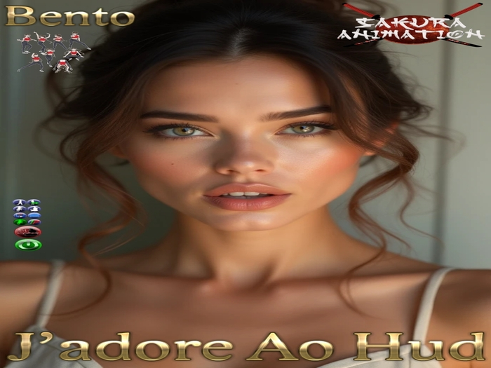 Second Life Marketplace - J'adore Girl Ao Hud Bento