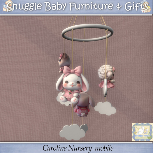 Second Life Marketplace - Caroline Nursery mobile By Snuggle Baby