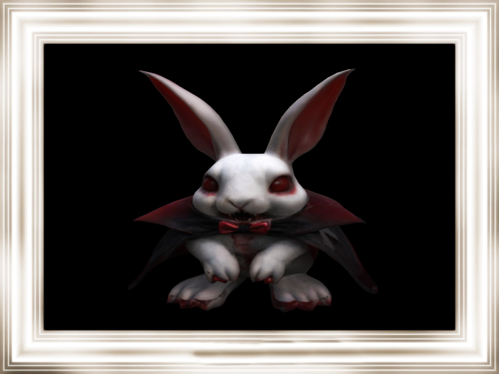 Second Life Marketplace - HB: Vampire Bunny Statue FULL PERM