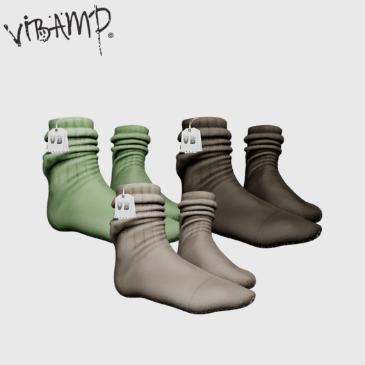 Second Life Marketplace - VB. Kami Socks Pack#3