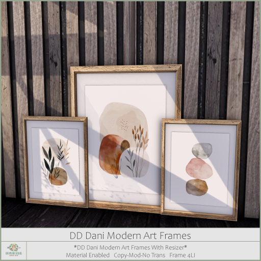 Second Life Marketplace - DD Dani Modern Art Frames