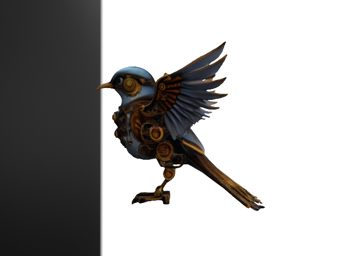 Second Life Marketplace - steampunk bird