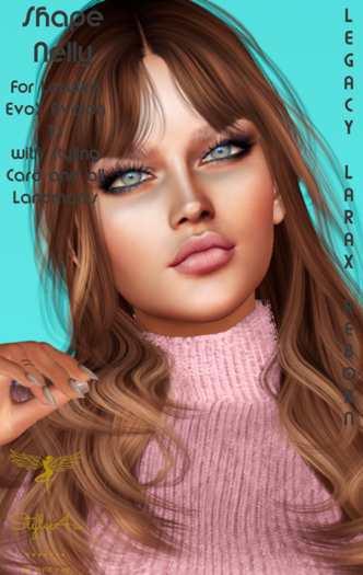 Second Life Marketplace - Shape Nelly LeLUTKA Avalon EvoX (wear me)