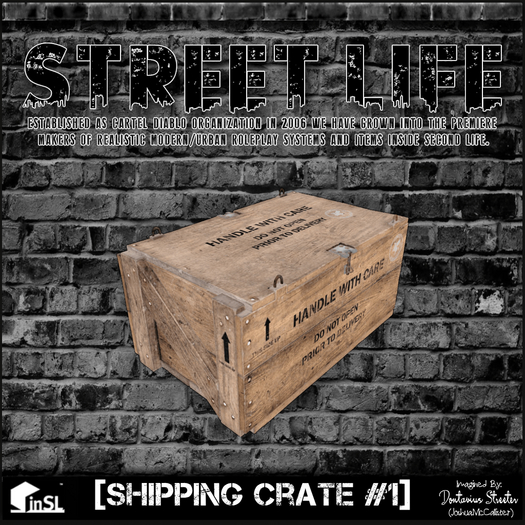 Second Life Marketplace - Street Life: Shipping Crate Fatpack