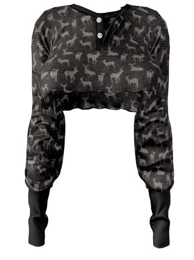 Second Life Marketplace - The Annex - Oakley Top - Deer - Black