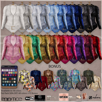 Second Life Marketplace - Baiastice_Kalye Suit-All Colors+12 Bonus