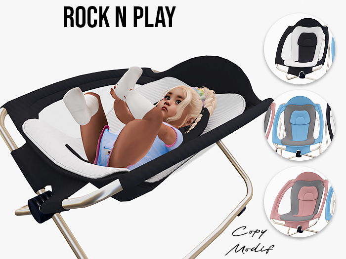 Second Life Marketplace - {Beloved} Rock N Play // Avatar Babies