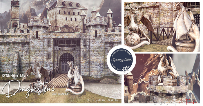 Second Life Marketplace - SYNNERGY.TAVIS//Dragonstone {360} Backdrop