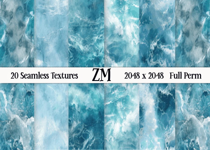 Second Life Marketplace - POOL WATER 2 FULL PERM TEXTURES