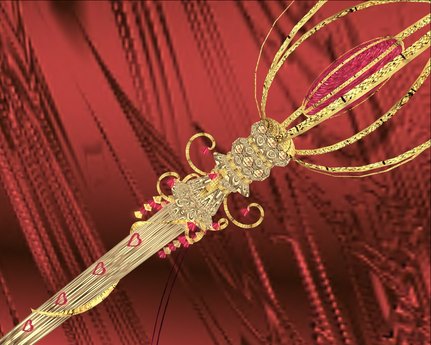 Second Life Marketplace - Princess Golden Scepter *BOX