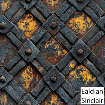Second Life Marketplace - Hand Forged Iron Grid Wall Seamless Texture
