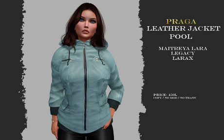 Second Life Marketplace - Praga Leather Jacket - Pool