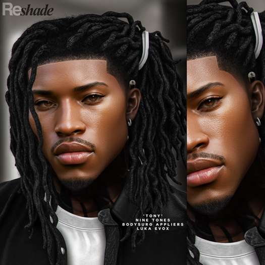 Second Life Marketplace - (RESHADE X BODY) - TONY SHAPE LUKA (EVOX)