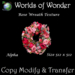 Second Life Marketplace - WoW Rose Wreath Alpha Texture