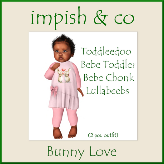 Second Life Marketplace - impish & co ~ Bunny Love BOX