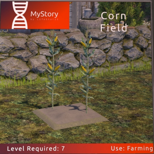 Second Life Marketplace - MyStory Corn Field (v1.5)