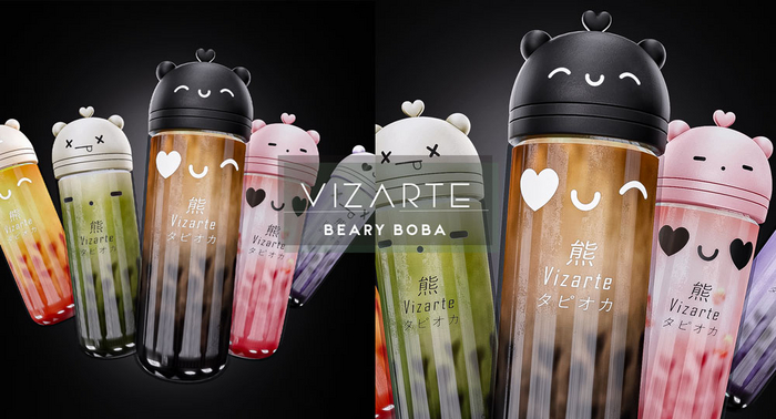 Second Life Marketplace - Vizarte. Beary Boba Bundle