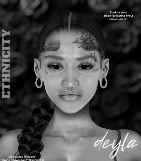 Second Life Marketplace - "ETHNICITY" Deyla Skin *DEMO*