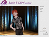 Second Life Marketplace - {IG} fashion Basic T-Shirt - gothic - Rebirth ...