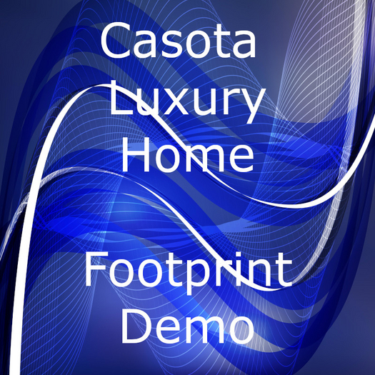Second Life Marketplace - Casota Luxury Home Footprint Demo