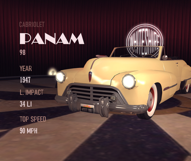 Second Life Marketplace - {Whiteshire} 1947 Panam 98