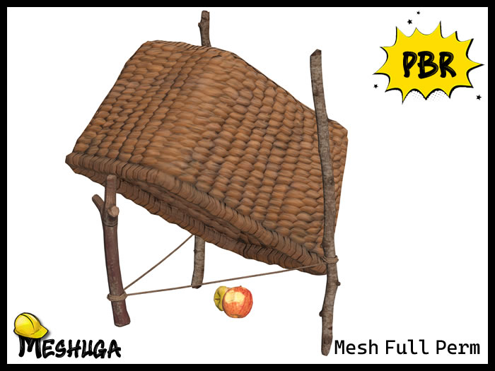 Second Life Marketplace - Meshuga PBR Easter Rabbit Trap FULL PERM MESH
