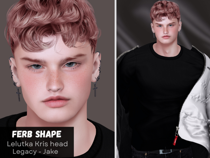 Second Life Marketplace - -[Stanley] Ferb Shape Kris - Lelutka Kris ...