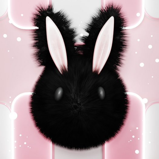 Second Life Marketplace - Palette - Snooze Bunny [Black]