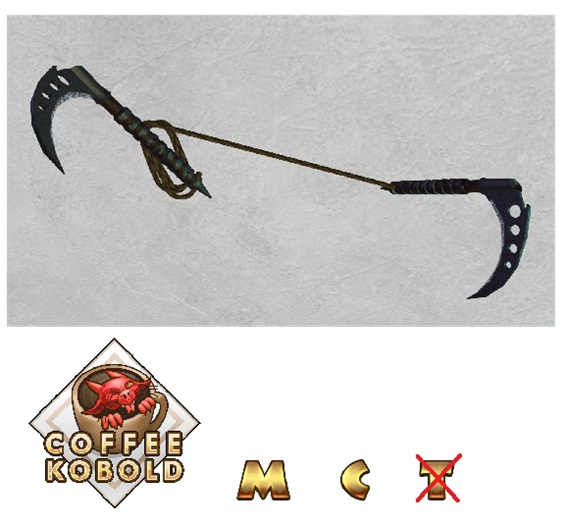 Second Life Marketplace - ::Coffee Kobold:: Rope Weapon - Kusarigama