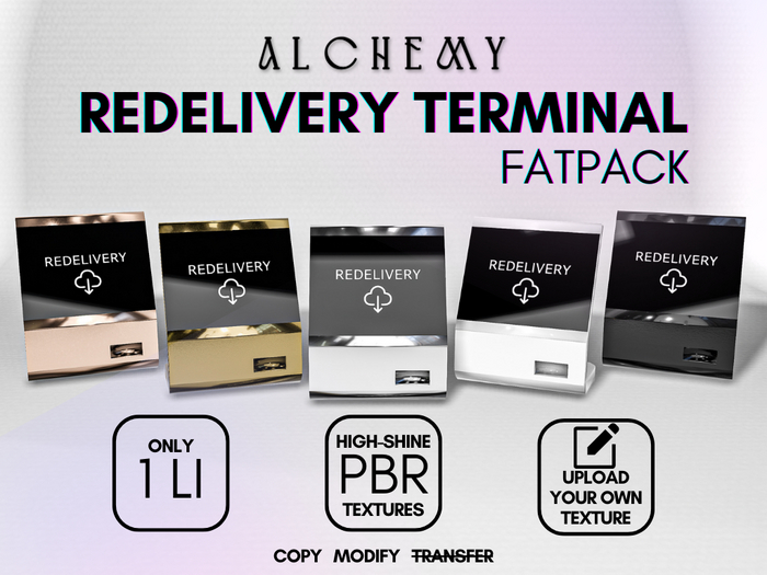 Second Life Marketplace - [ALCHEMY] Redelivery Terminal - FATPACK